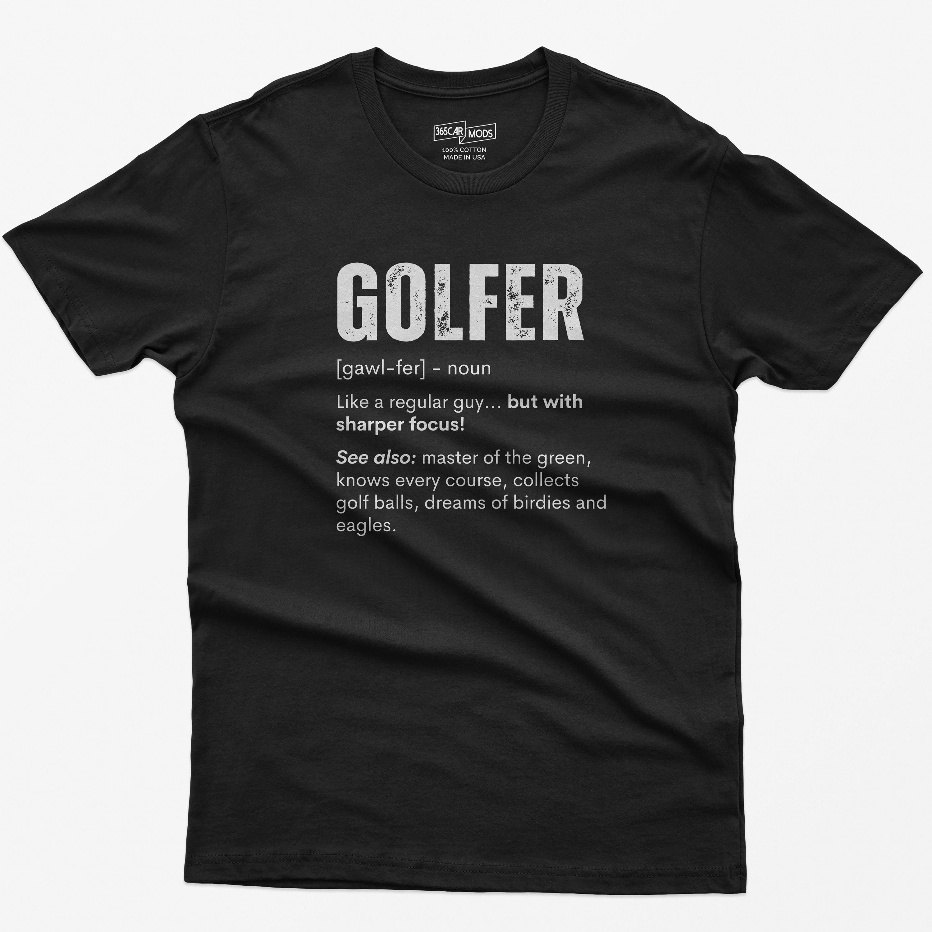 Funny Golfer Definition T-shirt: Humorous Golf Lover Gift - Etsy
