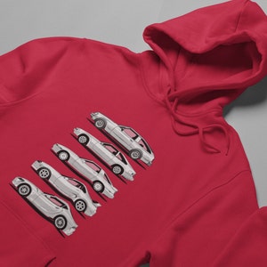 Evolution of a Legendary Japanese Sports Car Hoodie, JDM Hoodie, Car ...