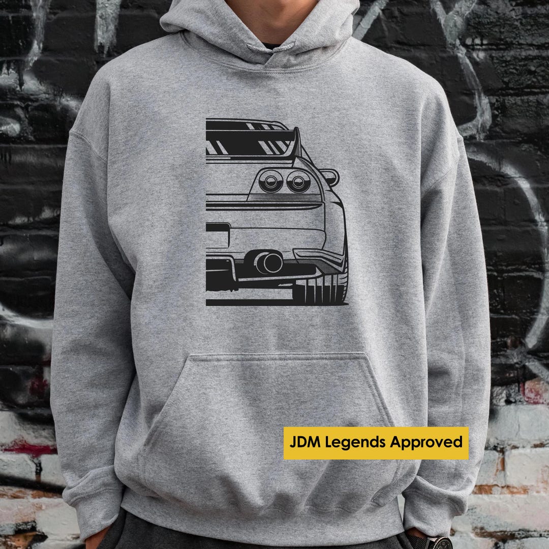 JDM Turbo Coupe Hoodie, 90s Japanese Sports Car Gift, Car Enthusiast ...