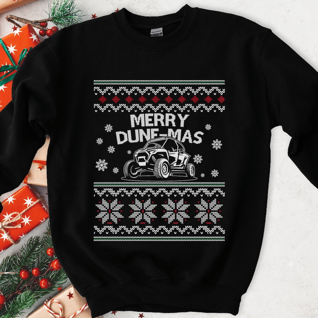 Ugly Christmas Sweater, Merry Dune-mas, Buggy Christmas Sweatshirt ...