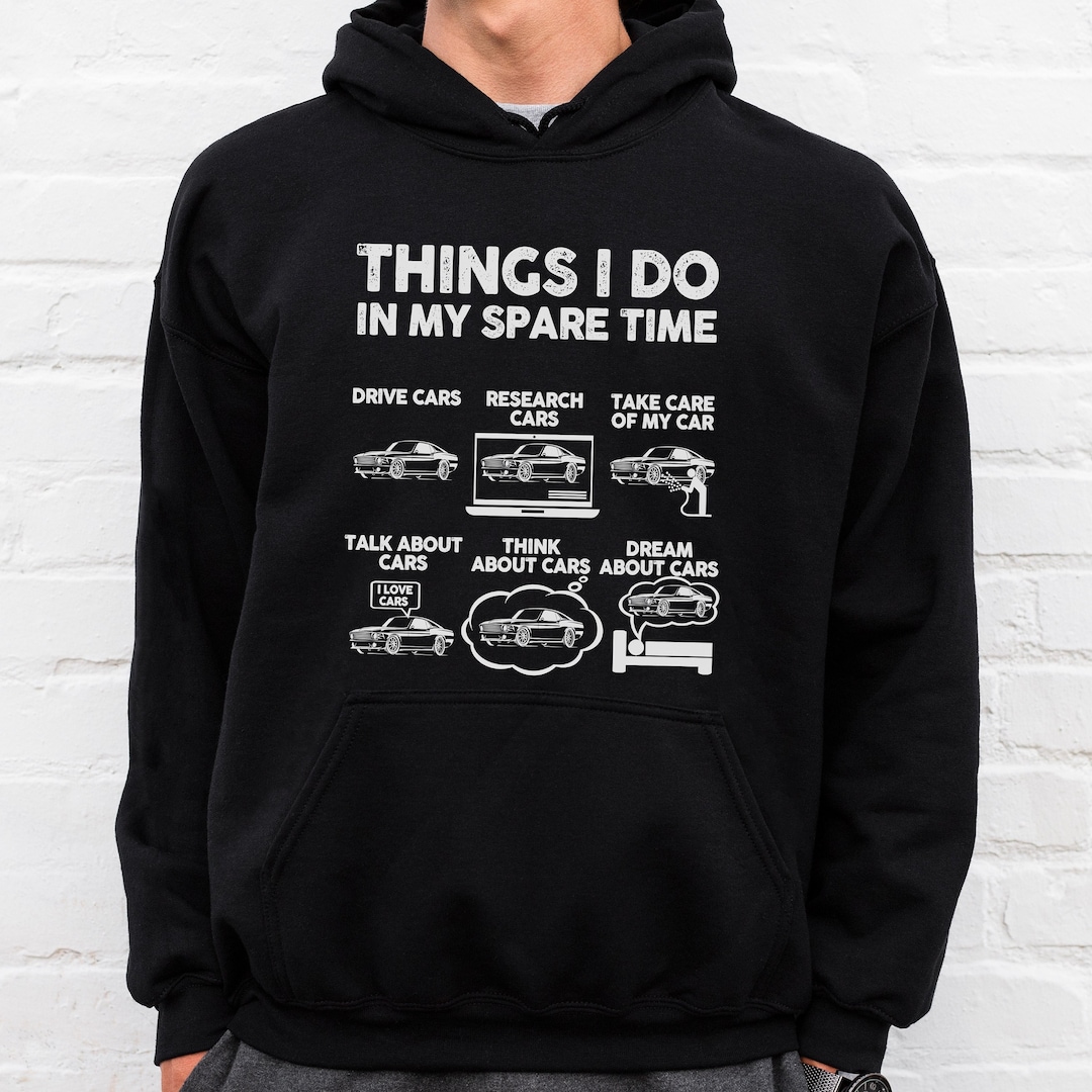Funny Car Guy Hoodie: Classic Car Enthusiast Gift - Etsy