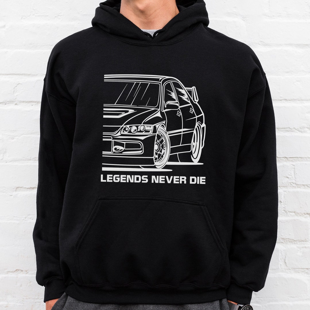 JDM Hoodie Legends Never Die, Car Enthusiast Gift, Car Guy Hoodie, Gift ...