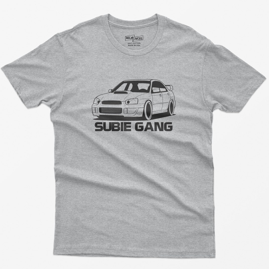 Subie Gang Shirt, JDM Shirt, Car Guy Gift, Car Lover Shirt, Car Shirt ...