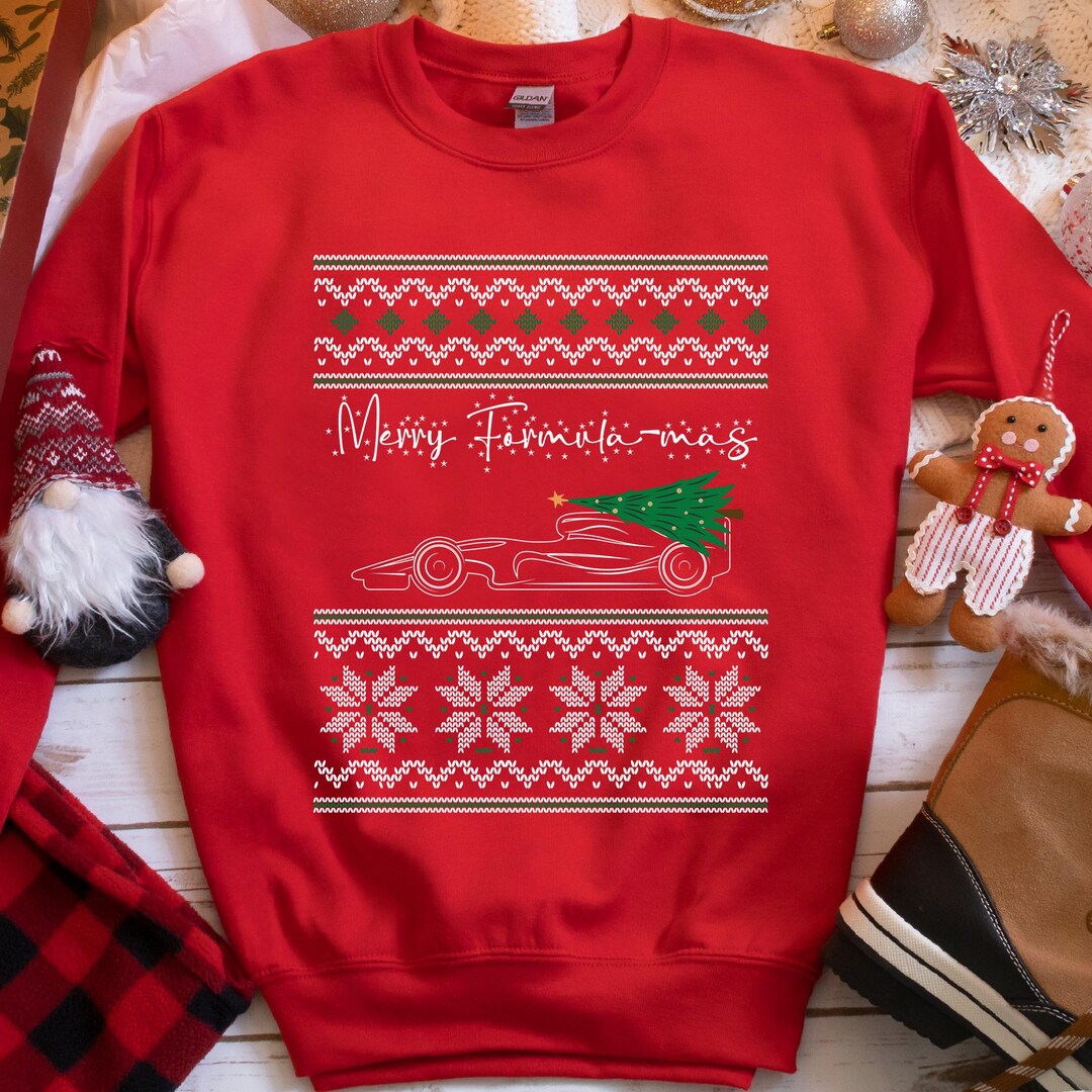 Ugly Christmas Sweater, Merry Formula-mas Christmas Sweatshirt ...