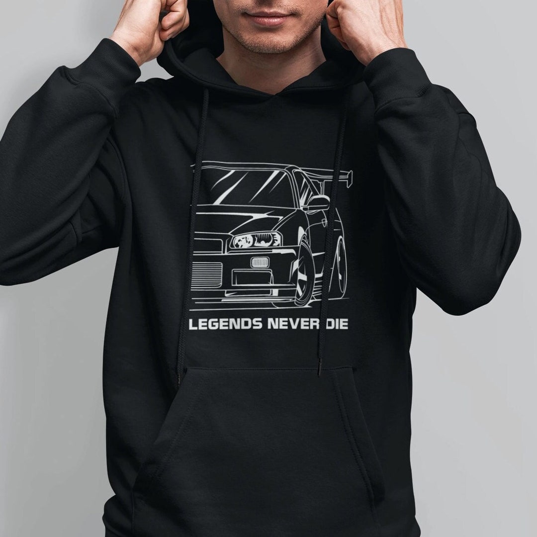 JDM Hoodie, Car Hoodie, Japanese Icon Sportscar Hooded Sweatshirt, Car ...