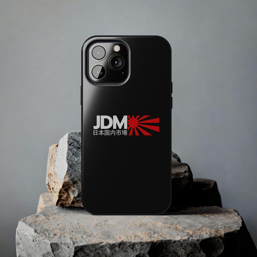 JDM Flag Phone Case, Car Guy Gift, Car Enthusiast Phone Case, Japanese ...