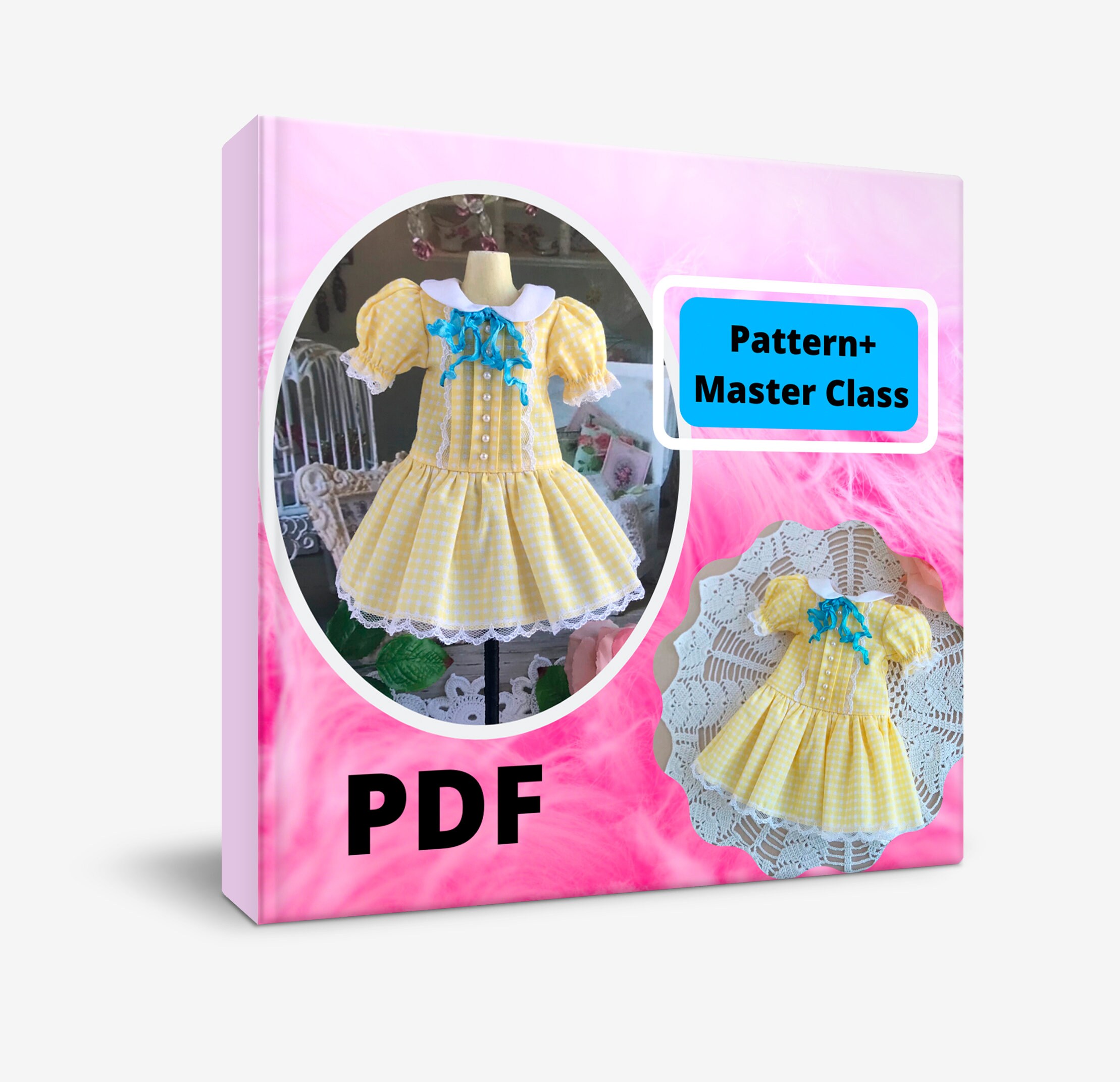 Dress Patterns and Sewing Master Class for Little Darling Doll and Paola Reina Doll - Etsy