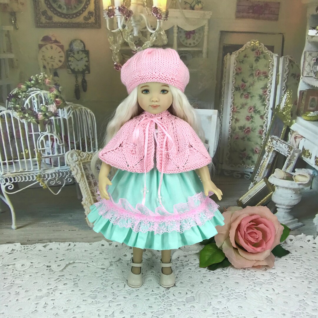 Little Darling Dolls Dress Hat and Cape - Etsy