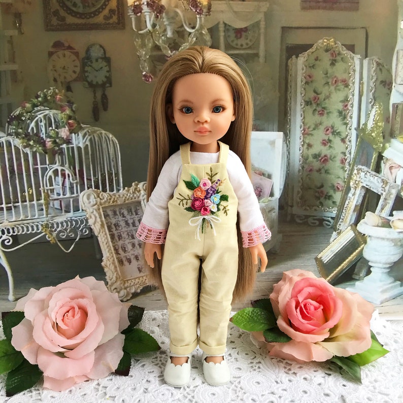 Paola Reina Doll Overalls Pattern and Sewing Master Class Paola Reina Doll Clothes Patterns - Etsy