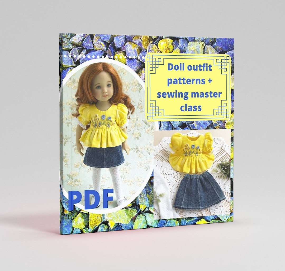 Little Darling Doll Outfit Patterns and Sewing Master Class - Etsy