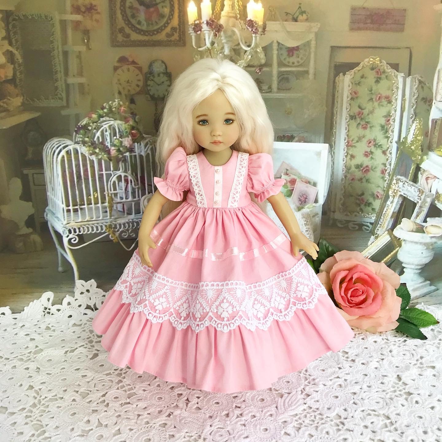 Little Darling Doll Dress Patterns Sewing Master Class Fits 13 Dianna Effner Dolls Clothes DIY ...