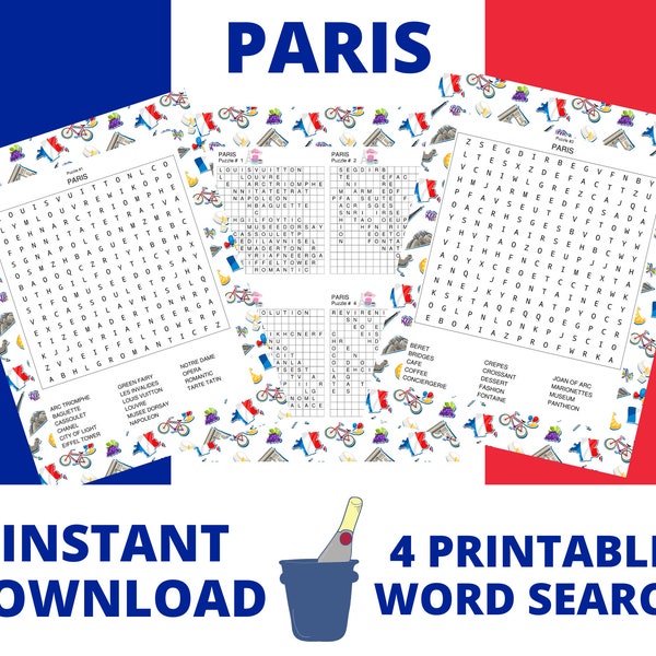 Paris Word - Etsy