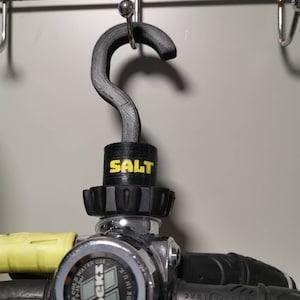 Custom Scuba Dive Regulator Hanger: INT/DIN, Personalized Name Tag - Etsy