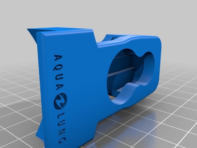 Aqualung Fin Replacement Buckle 3D Print STL Files - Etsy