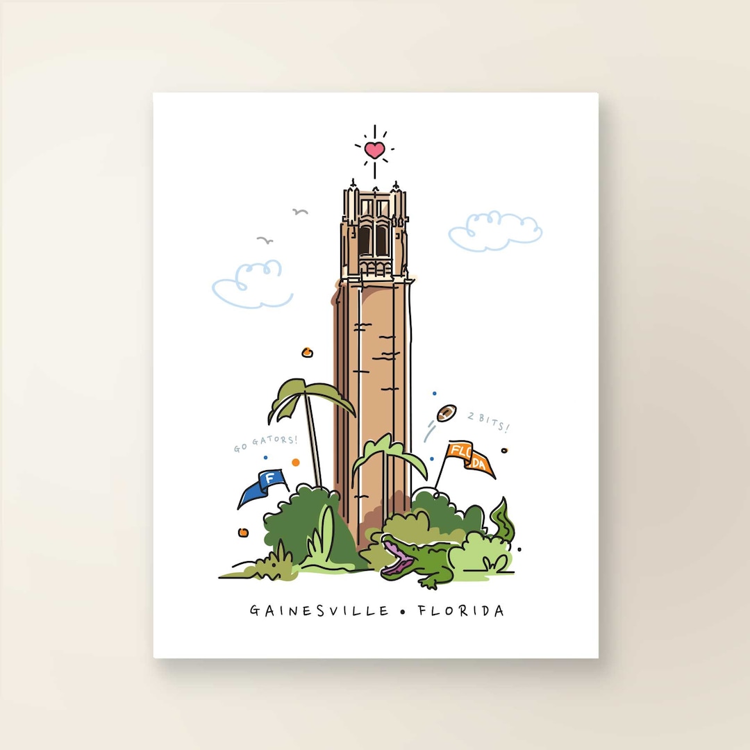 CENTURY TOWER | Art Wall Decor | Collegiate Print Series | University ...