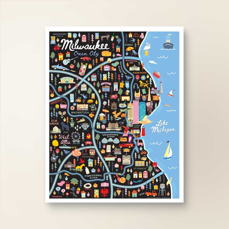 Milwaukee Art - Etsy