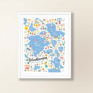 WINDERMERE FL Map Art Wall Decor City Map Windermere Florida - Etsy
