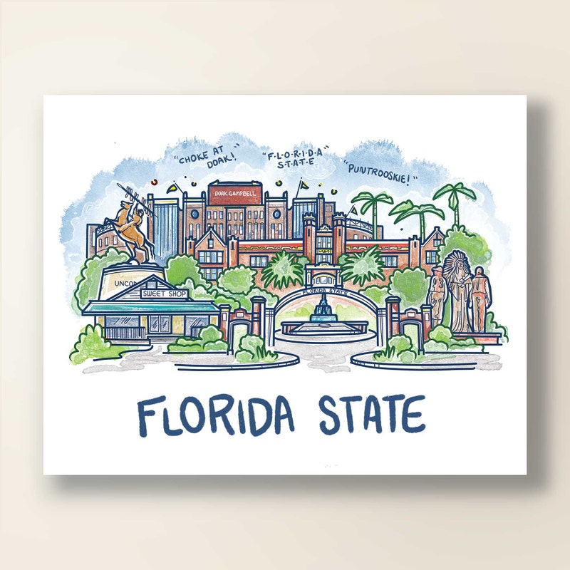 Fsu Art - Etsy