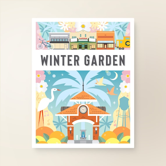 Mapa Del Condado De Wintergarden Winter Garden, FL | Official Website