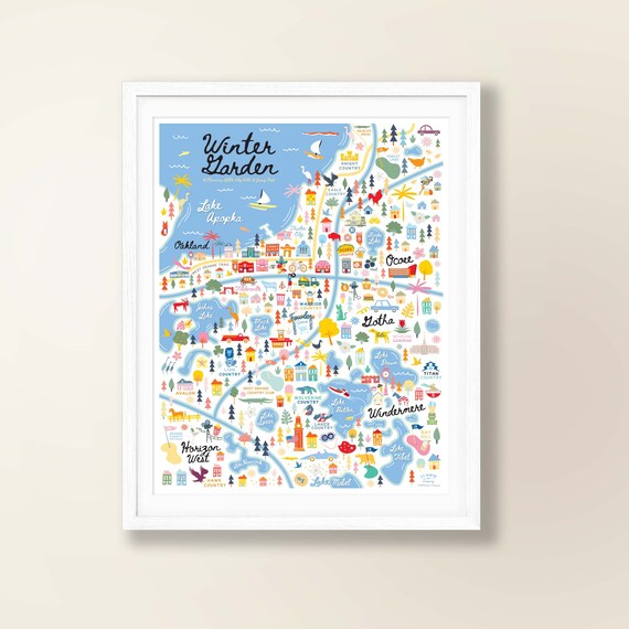 Mapa De La Ciudad Naranja De Florida Ministerio Del Medio Ambiente