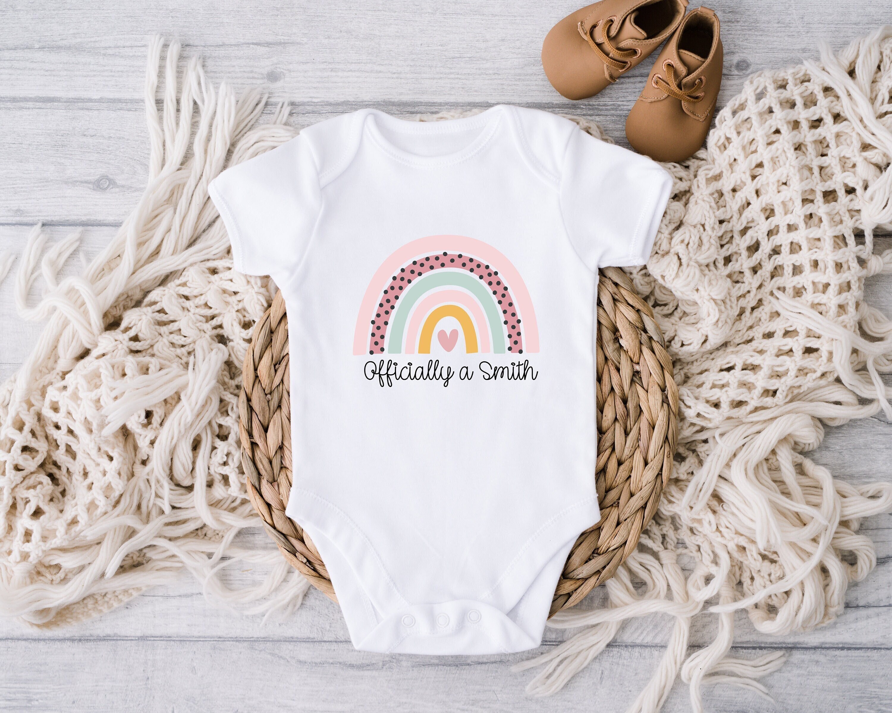 Adoption Bodysuit, Adopted, Custom Personalized Name, Finalization ...