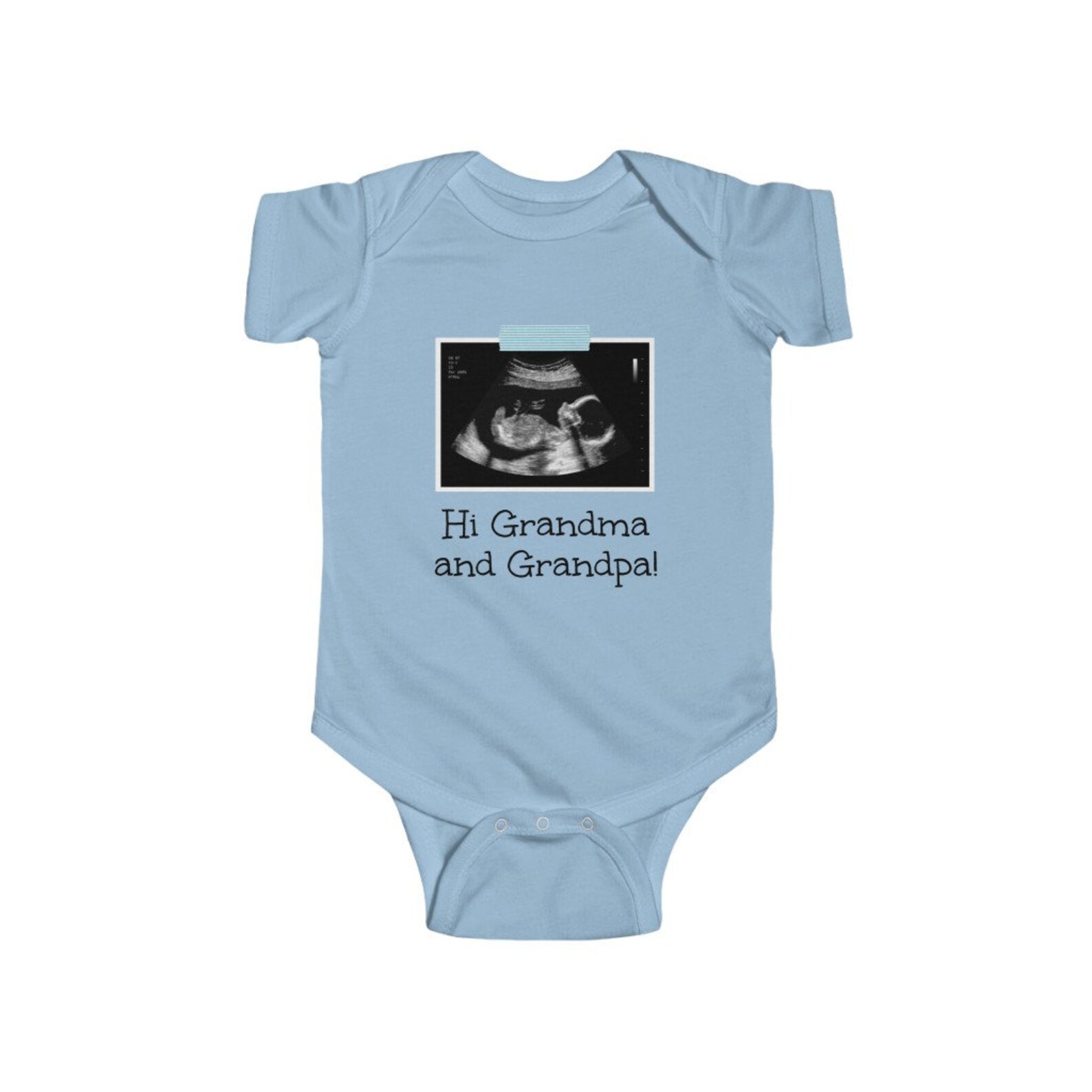 Pregnancy Baby Announcement Reveal, Baby Bodysuit Clothes One Piece ...