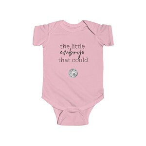 IVF Pregnancy Baby Announcement, Baby Bodysuit Clothes One Piece Romper ...