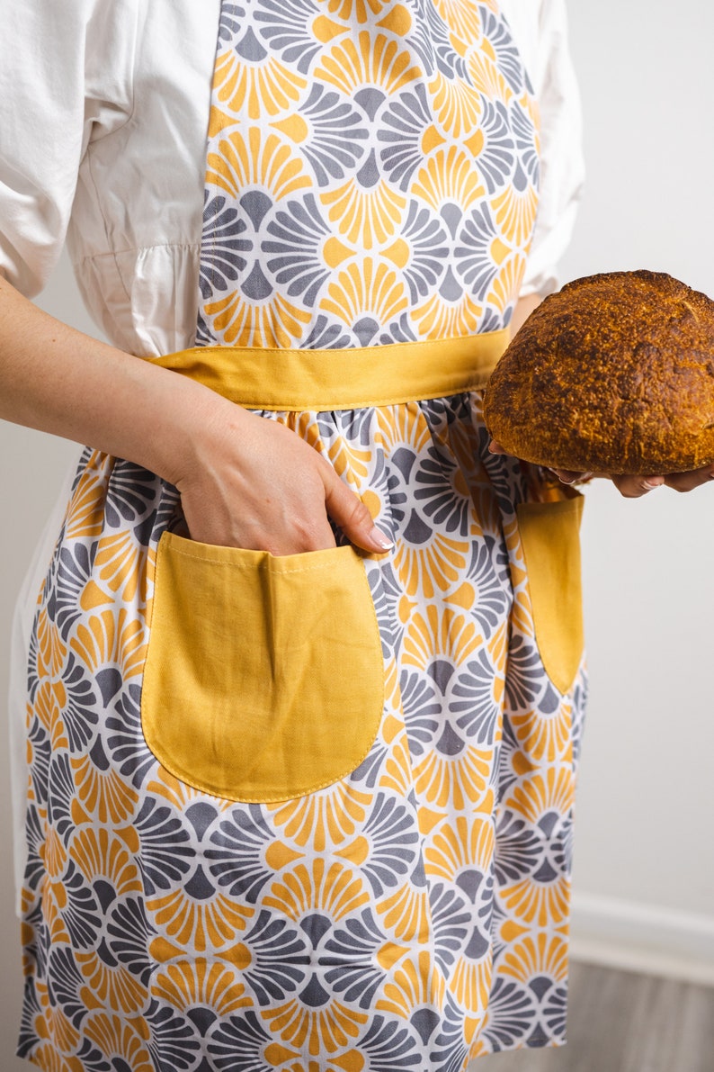 Cute Apron, Apron Dress, Plus Size Apron, Pattern, for Women, Mom Gift ...