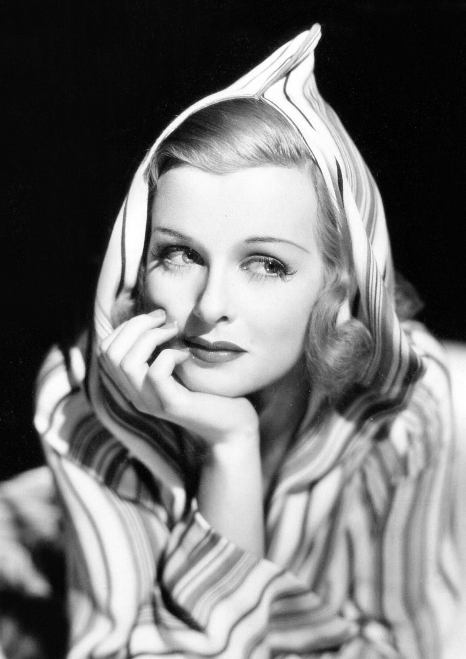 Joan Bennett Monochrome Photo Print 06 A4 Size 210 X 297mm Etsy Uk