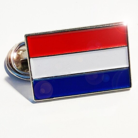 National Flag of the Netherlands Top Quality Enamel Pin - Etsy