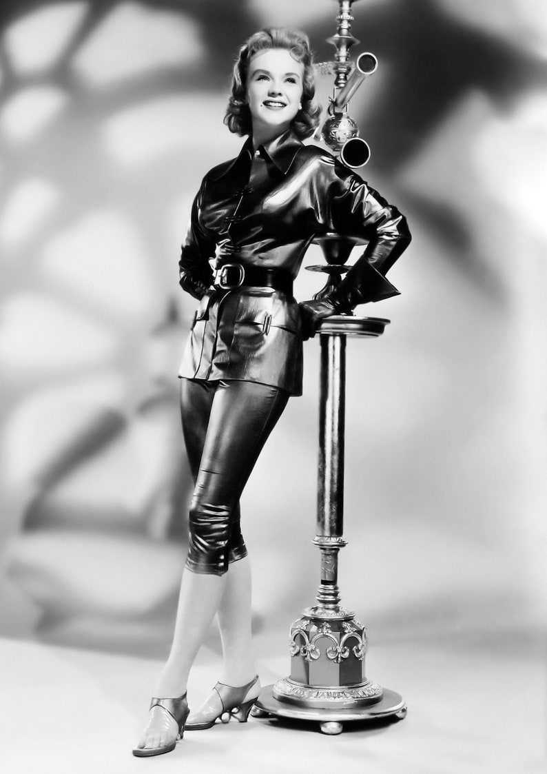Anne Francis Monochrome Photo Print 02 A4 Size 210 X 297mm Etsy