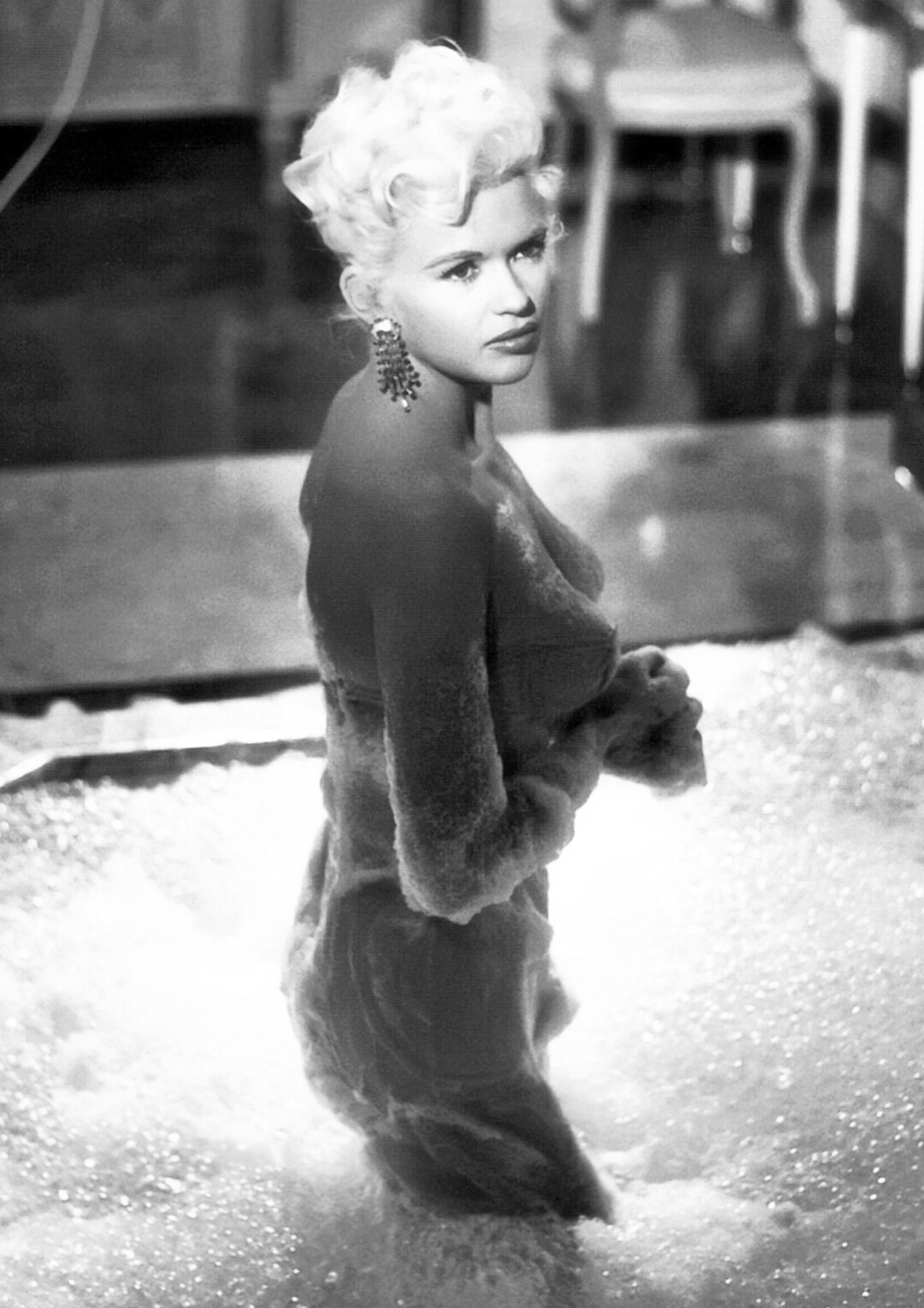 Jayne Mansfield Monochrome Photo Print 13 A4 Size 210 X Etsy