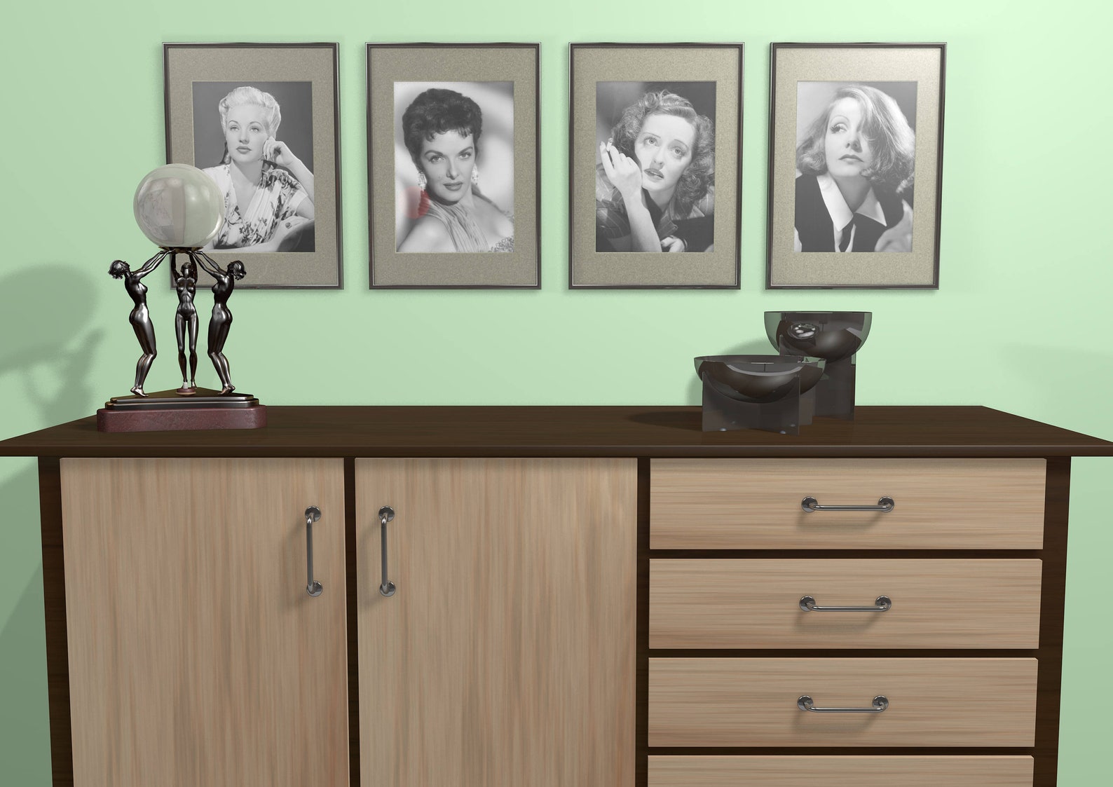 Greta Garbo Monochrome Photo Print 01 A4 Size 210 X 297mm Etsy