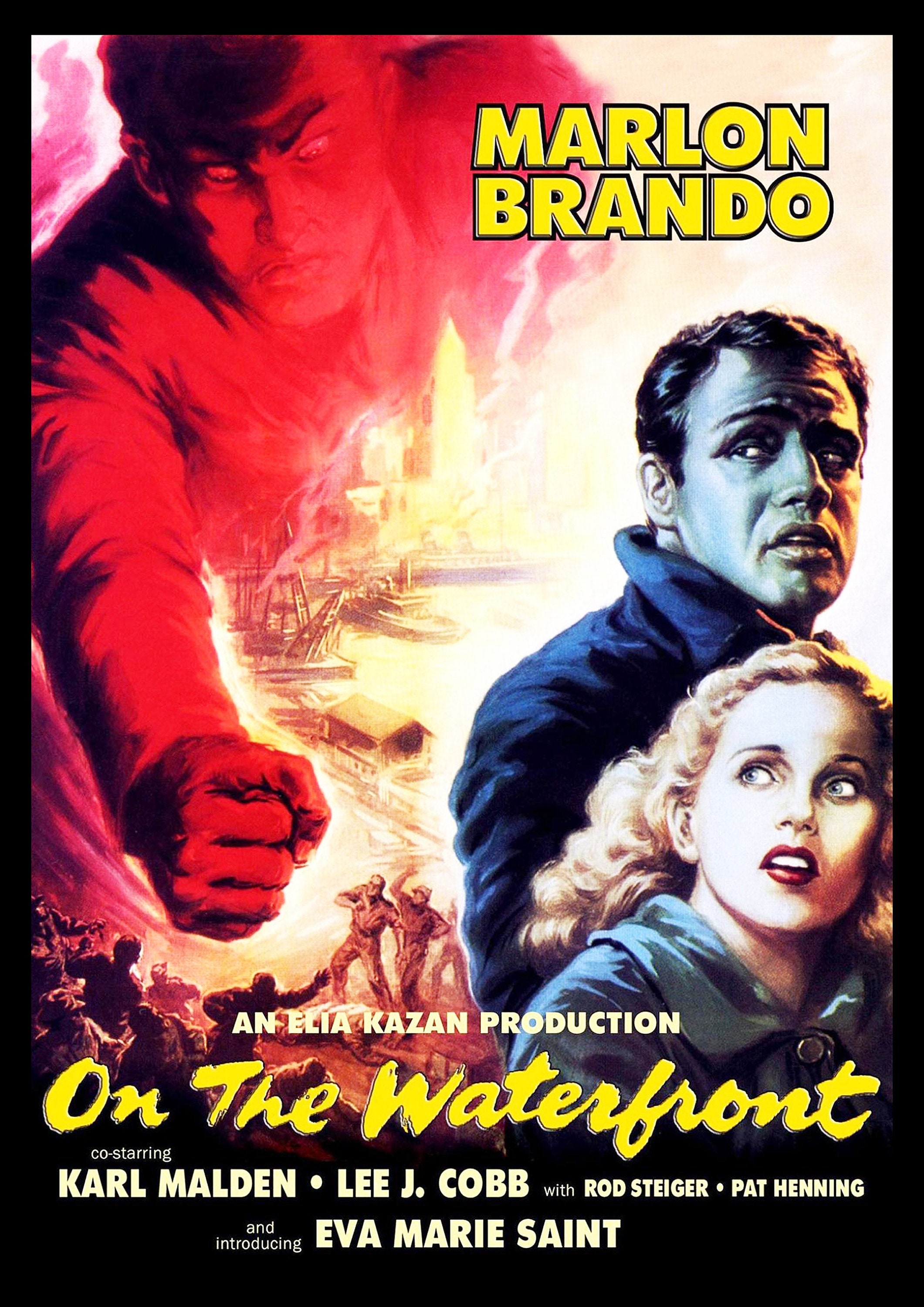 Marlon Brando On The Waterfront Poster