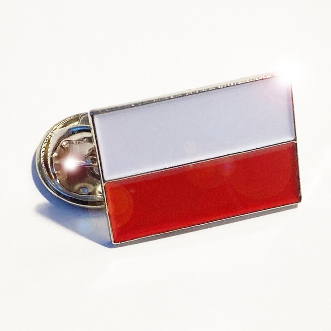 National Flag of Poland Top Quality Enamel Pin Badge 12mm - Etsy