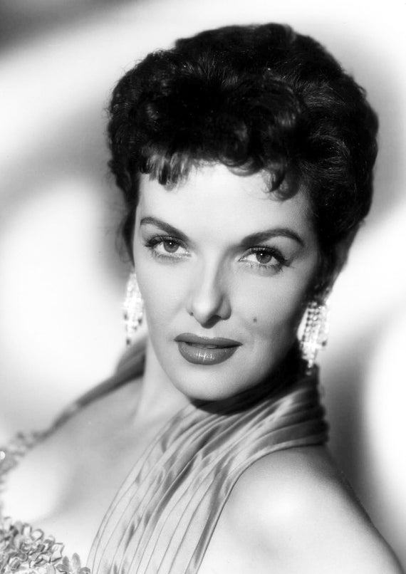 Jane Russell Monochrome Photo Print 19 A4 Size 210 X 297mm - Etsy