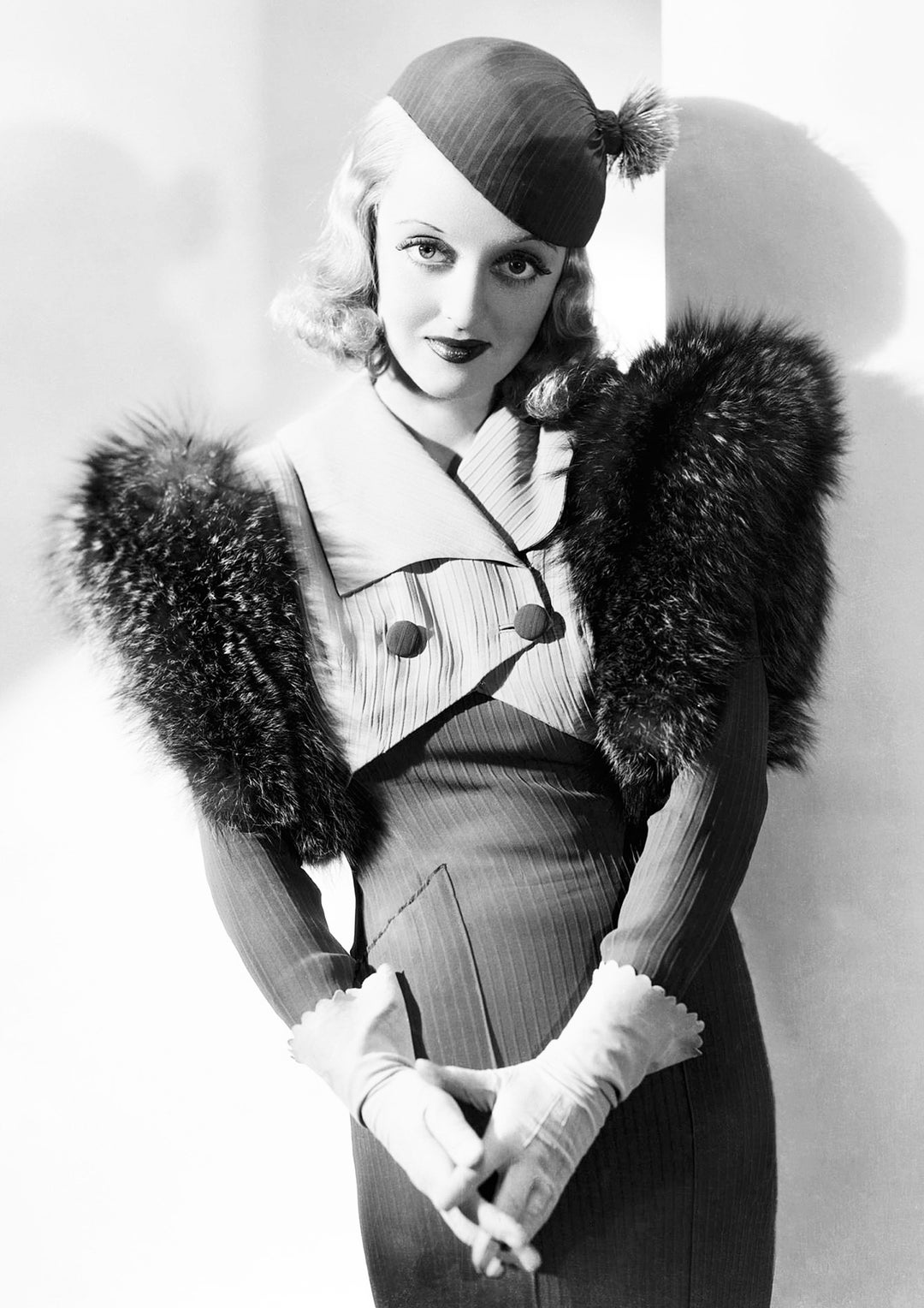 Bette Davis Monochrome Photo Print 07 A4 Size 210 X 297mm Etsy