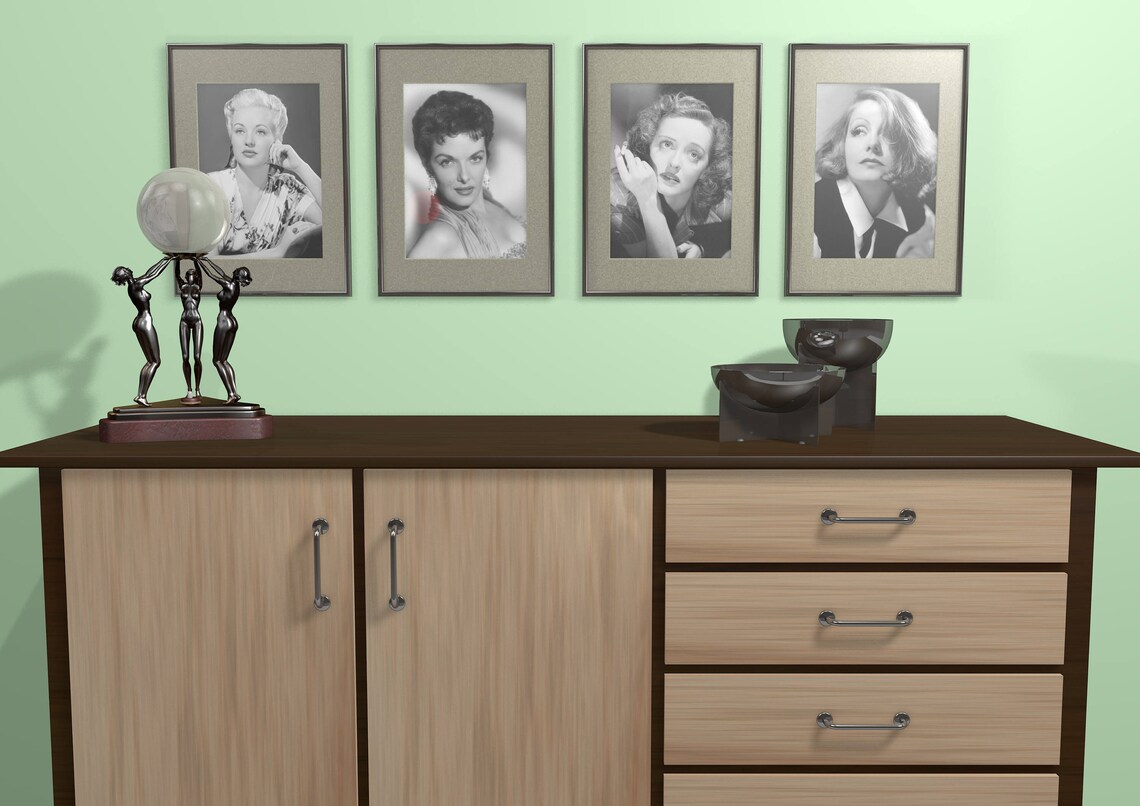 Ziegfeld Follies Anne Lee Patterson Monochrome Photo Print | Etsy