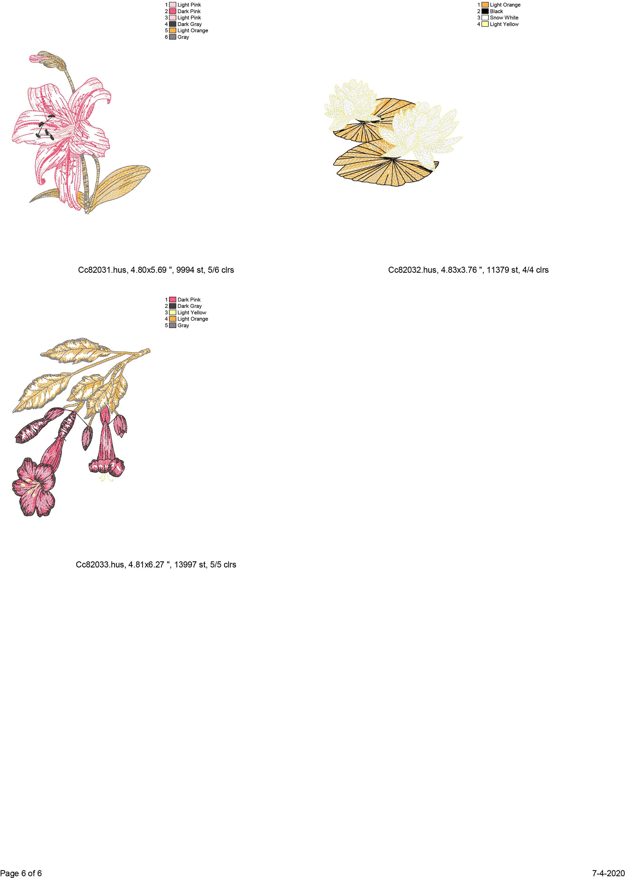 33 Flower Machine Embroidery Designs, Floral Embroidery Design ...