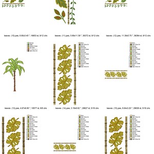 35 Leaf Machine Embroidery Designs, Leaves Embroidery, Embroidery ...