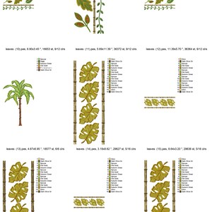 35 Leaf Machine Embroidery Designs, Floral Embroidery, Embroidery ...