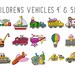 19 Heavy Equipment Machine Embroidery Designs, Construction Vehicles ...