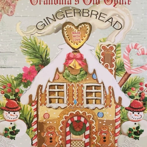 North Pole Gingerbread Bakery Sign Vintage Christmas Decor Etsy