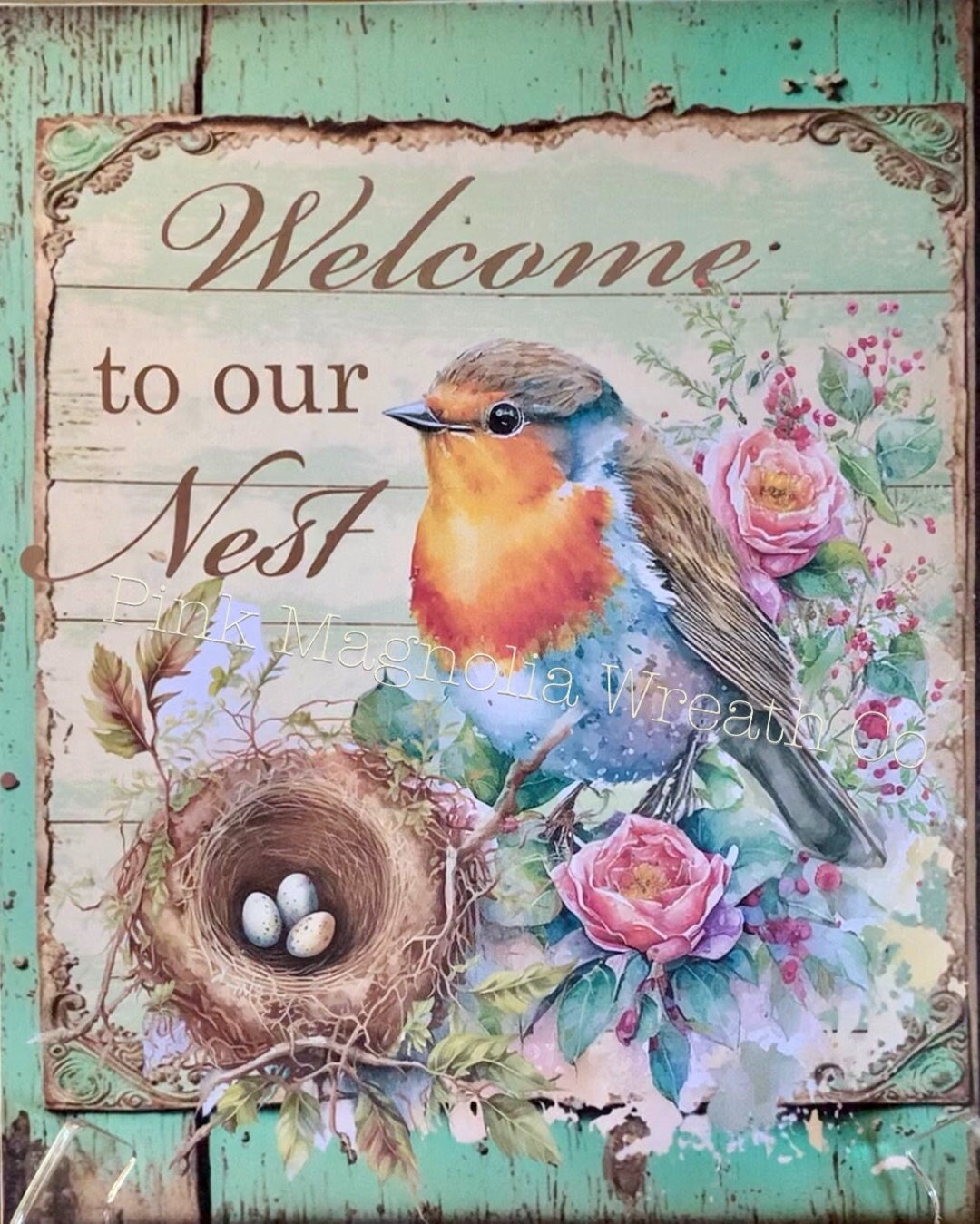 Welcome to Our Nest Sign - Etsy