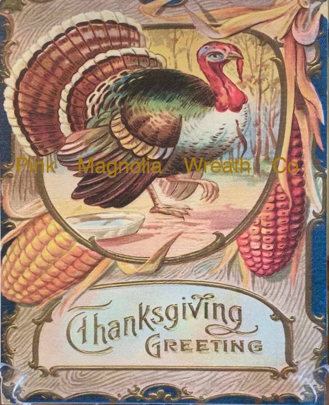 Thanksgiving Wreath Sign - Etsy