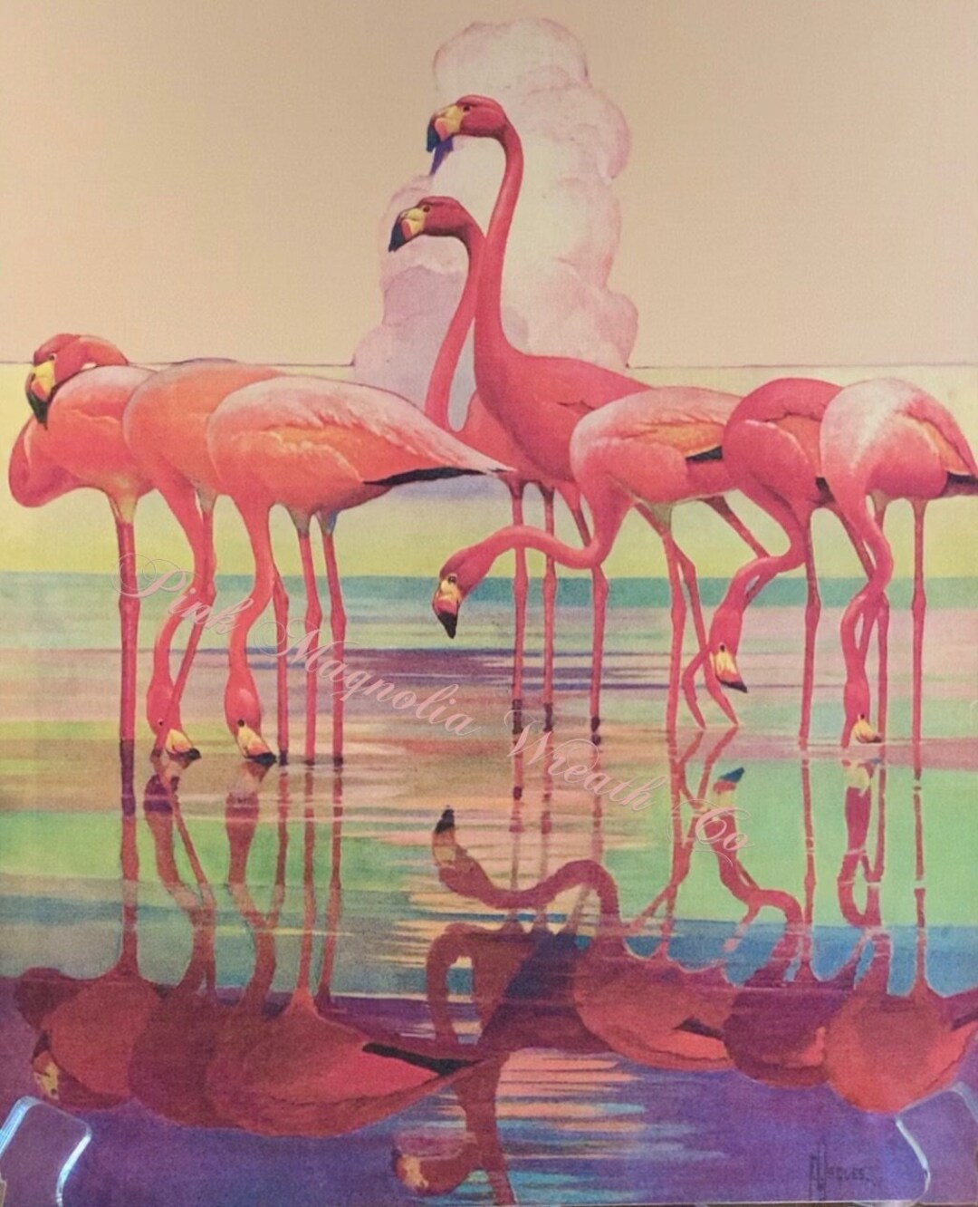 Flamingo Sign - Etsy