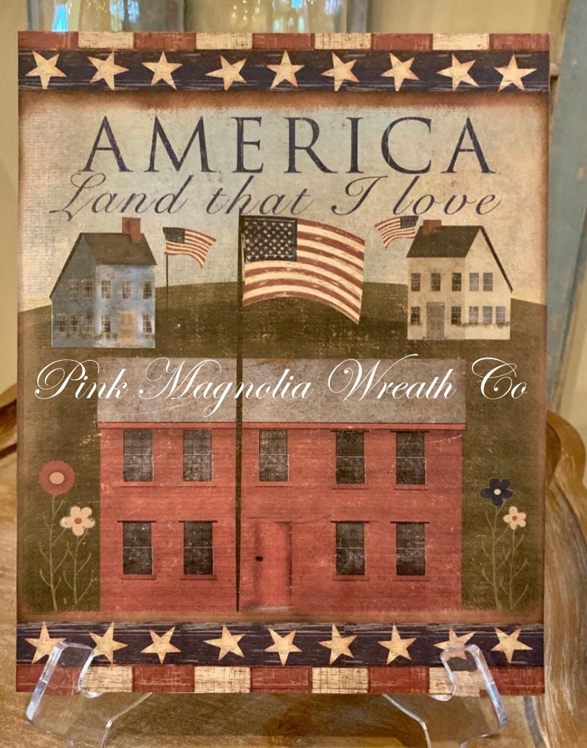 America Sign - Etsy
