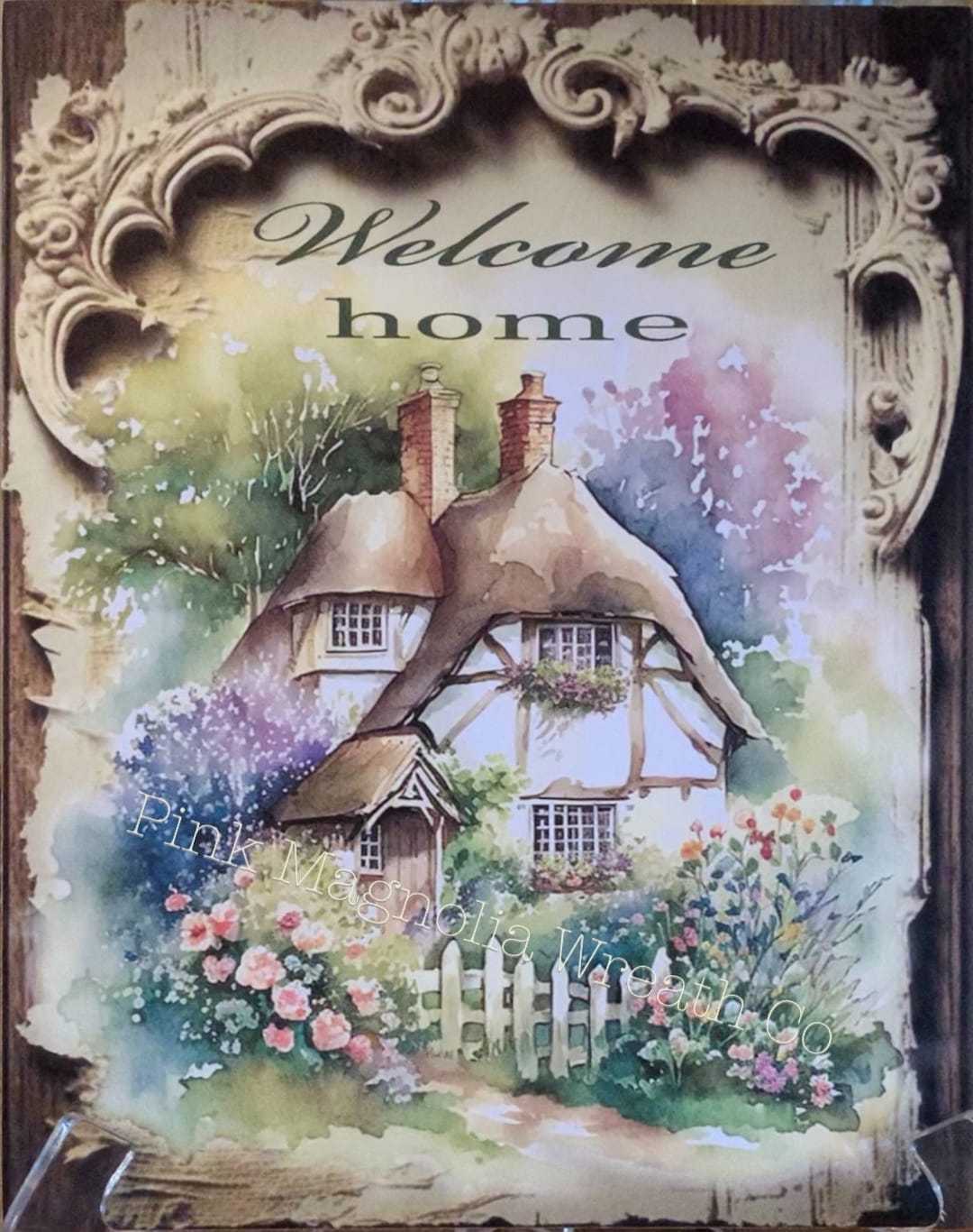 Welcome Home Cottage Sign - Etsy