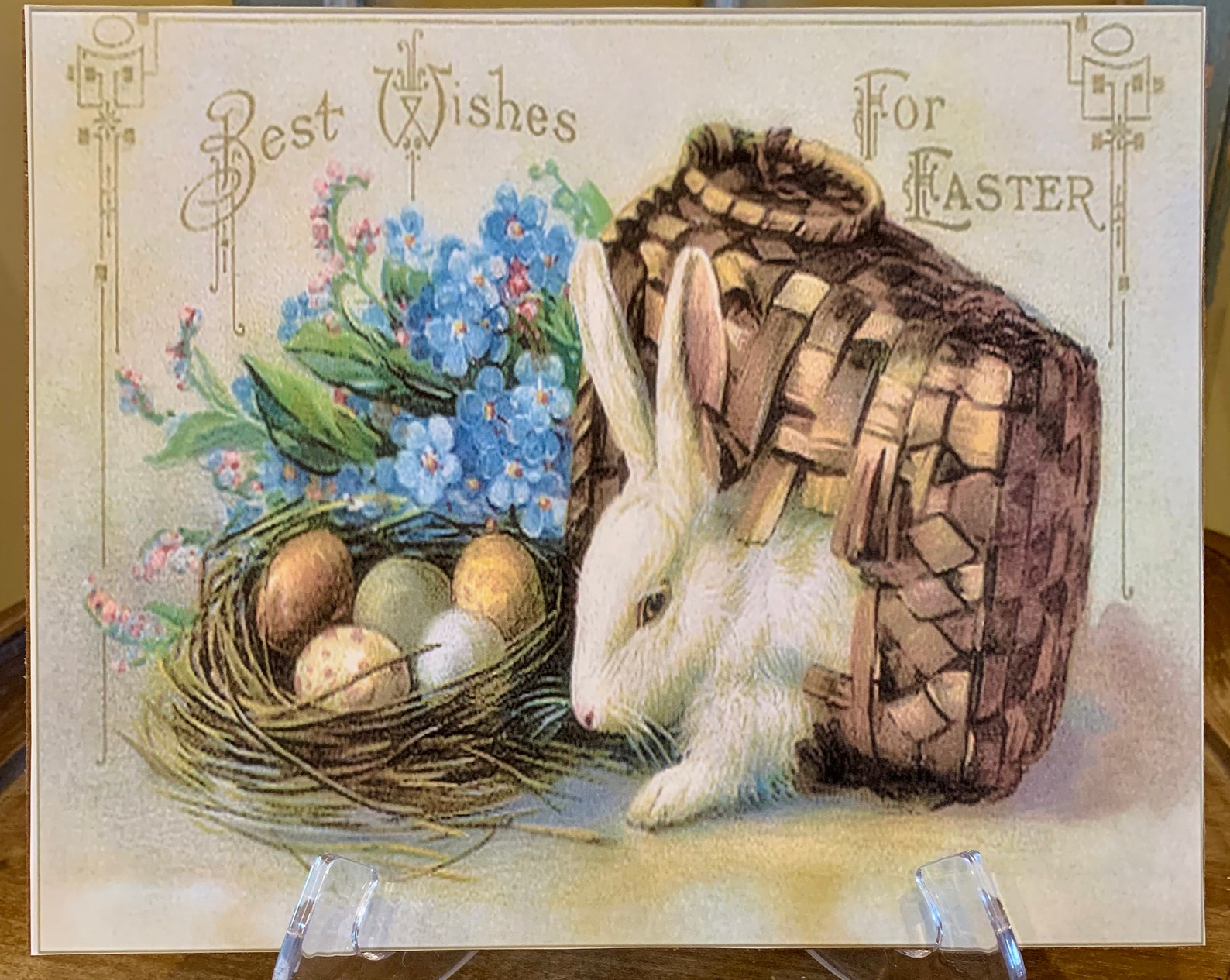 Easter wreath sign | Etsy