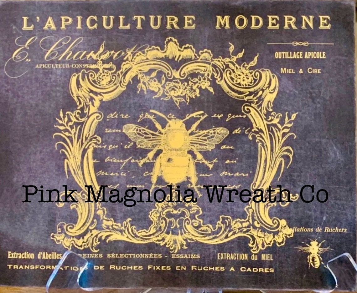 Chalkboard Bee Sign - Etsy